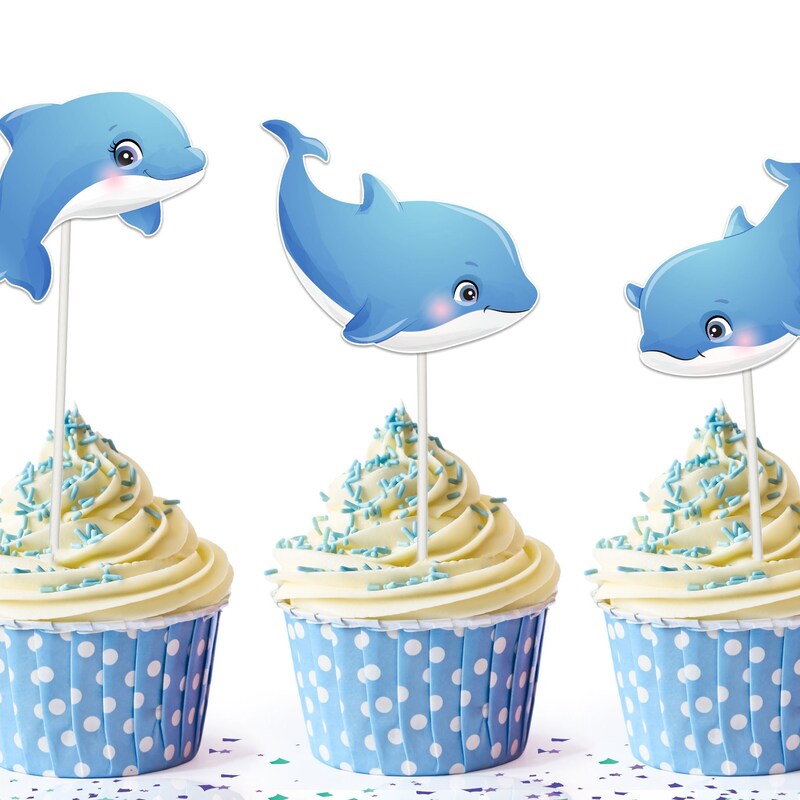 Dolphin Cake Topper - Etsy