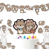 Otters Cake Topper | Otters Cake Topper Shaker | Otters Birthday ...