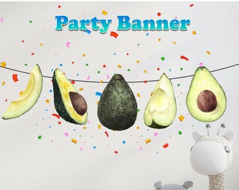 Avocado Birthday Decorations - Etsy