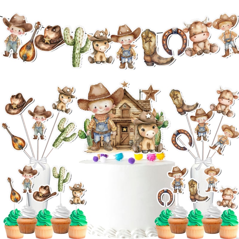 Cowboy Party - Etsy