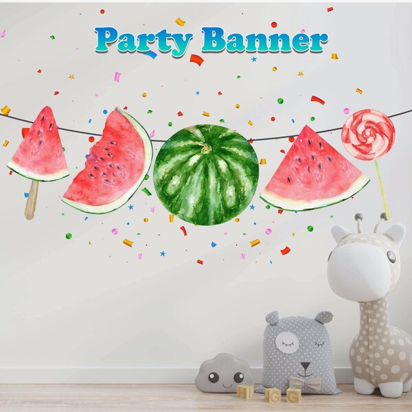 Watermelon Birthday - Etsy