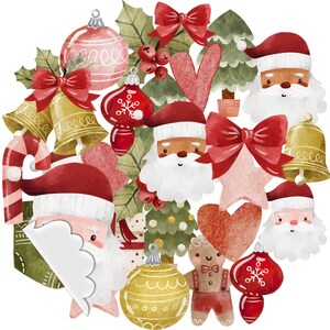 20 Pcs Christmas Stickers , Xmas Vinyl Decals for Case, Phone, Laptop ...