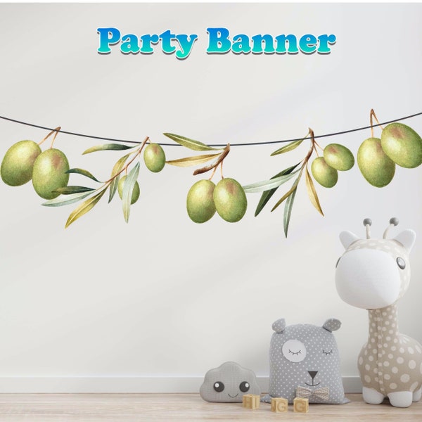 Olive Party Decorations - Etsy