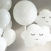 Sophisticated Pastel Cream Balloon Set for Birthday Party Neutral Tones ...