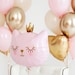 Regal Pink Cat Balloon Set - Whimsical Decor for Birthdays and Baby ...