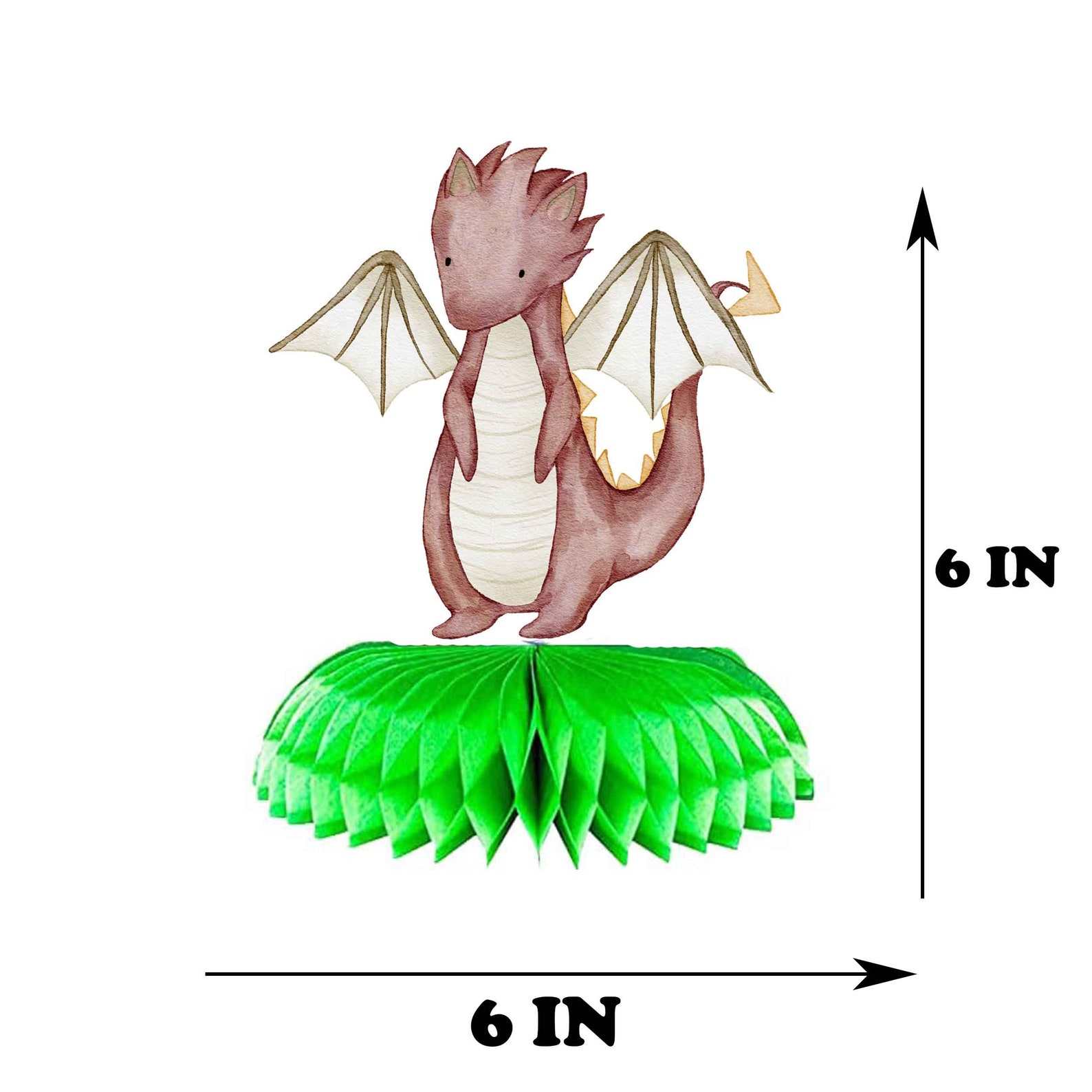 Dragons 5 Pcs Table Honeycombs Centerpiece Mythical Party Decorations ...