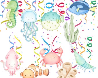 Under the Sea Ceiling Decorations - Etsy