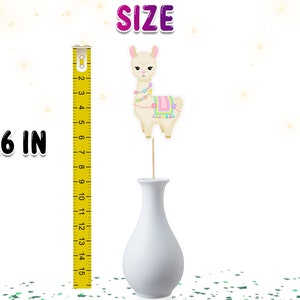 5 Pcs Large Llama Centerpieces for Kids | Baby Shower , Birthday Llama ...