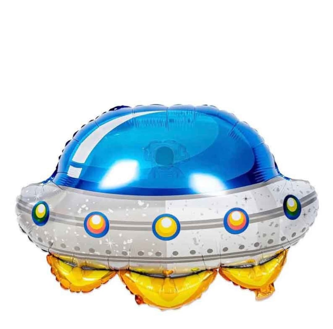 30 Inches Foil UFO Balloon for Birthday Decorations or Baby Shower ...