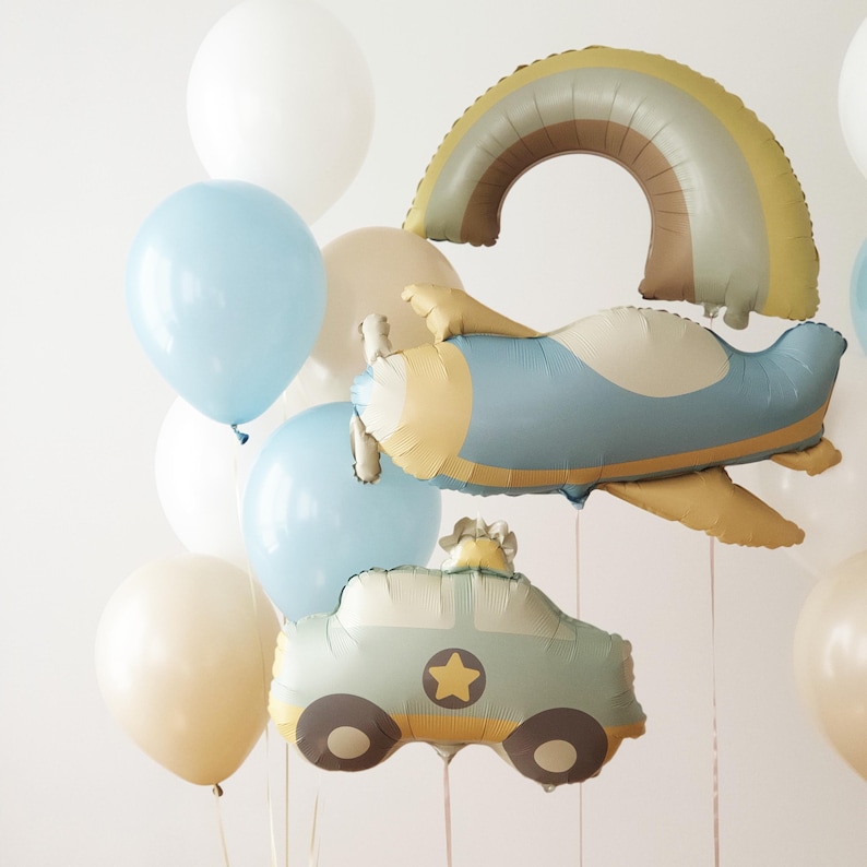 Little Driver" Car & Airplane Balloon Set | Perfect for Toddler ...