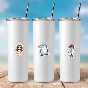 Cute Medical Stickers – Healthcare Heroes 20 Pcs Set - Etsy