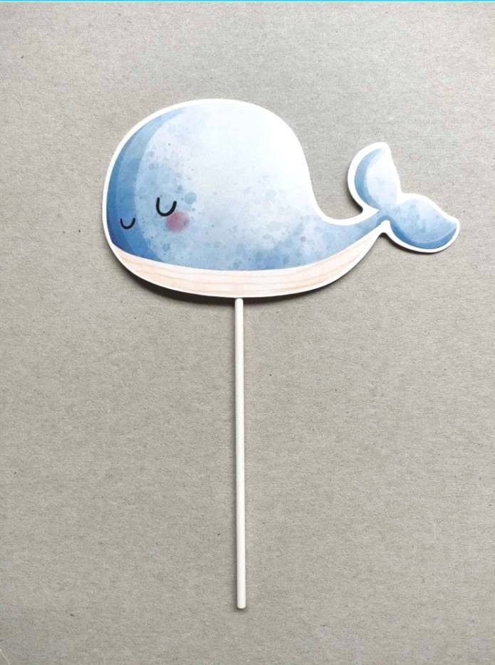 Under the Sea Birthday Banner Watercolor Whales Ocean Party - Etsy