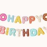 Donut Theme Party Bundle Printable, Instant Download, Donut Bday Sign ...