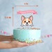 Kawaii Corgi Cake Topper for Kids |cute Dog Birthday Party Supplies ...