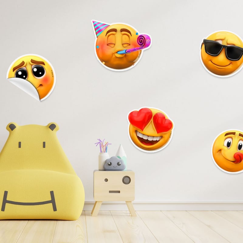 Emoji Wall Decal - Etsy