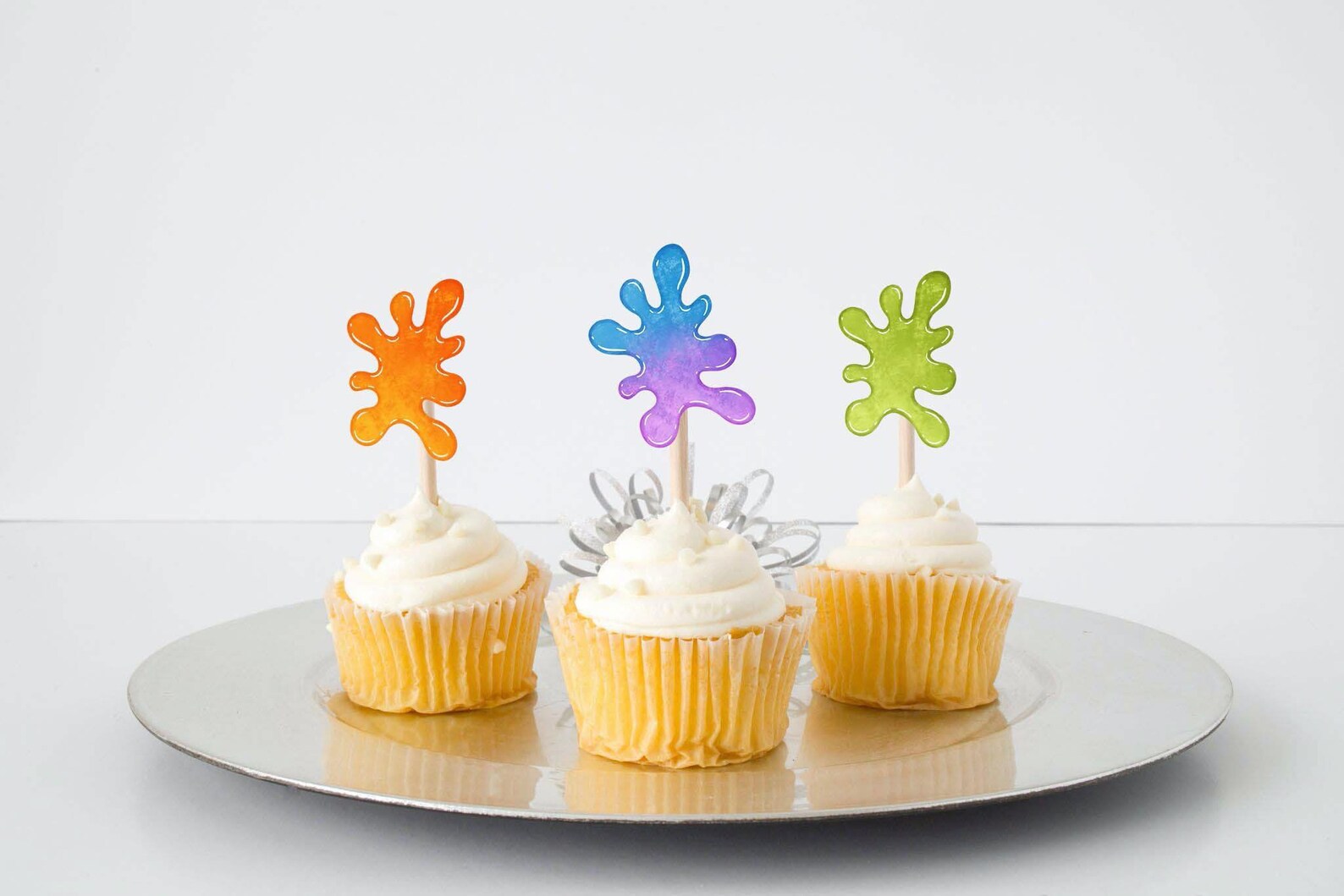10 PCS Slime Cupcake Toppers for Kids Slime Splats Birthday - Etsy