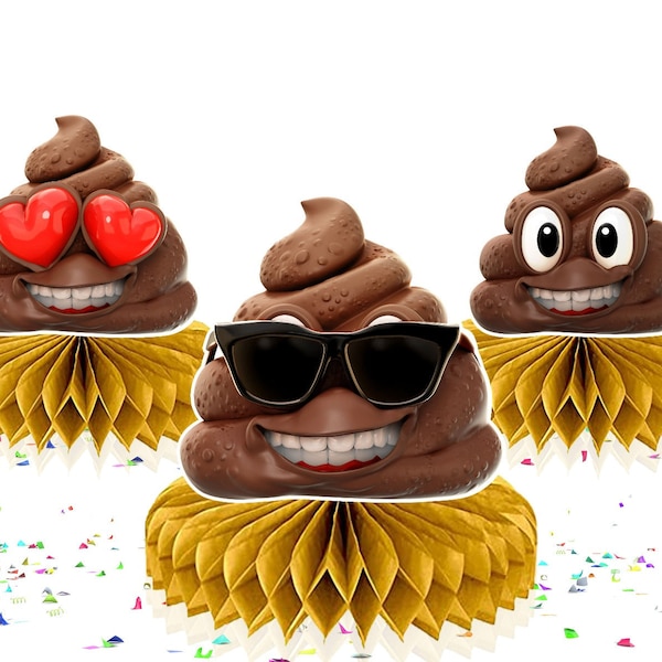 Poop Party - Etsy