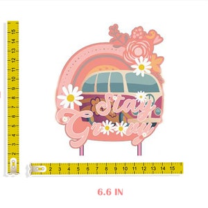 Groovy Baby Shower Party Decoration Set , Retro Hippie Floral Party ...