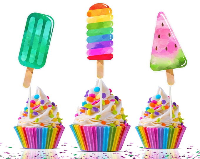 Resin Twin Popsicle Double Stick Melting Sucker Sculptures, Pick Your ...