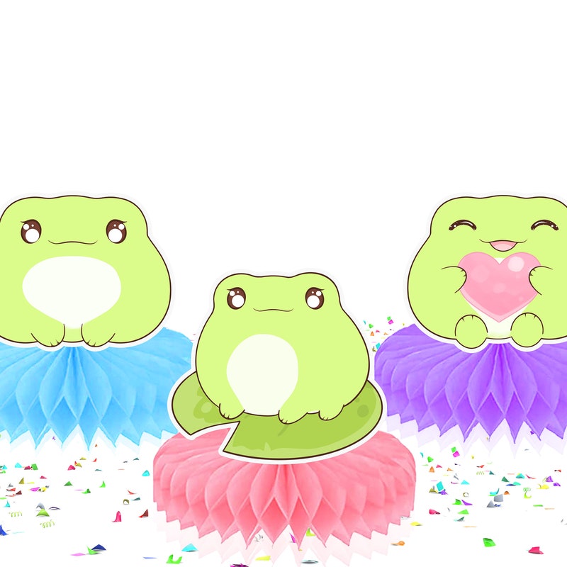 Kawaii Frog - Etsy