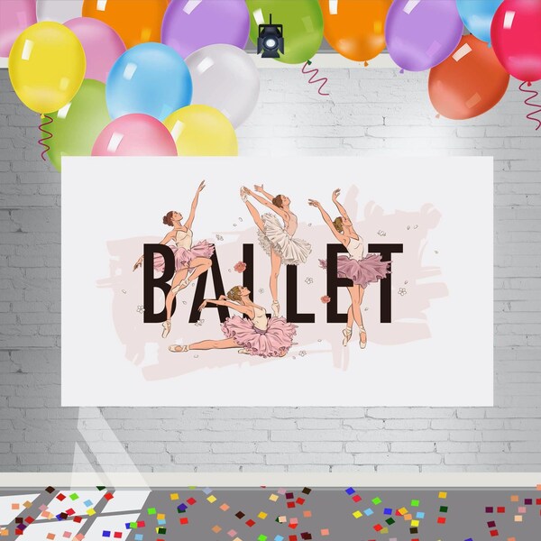 Ballet Backdrop - Etsy