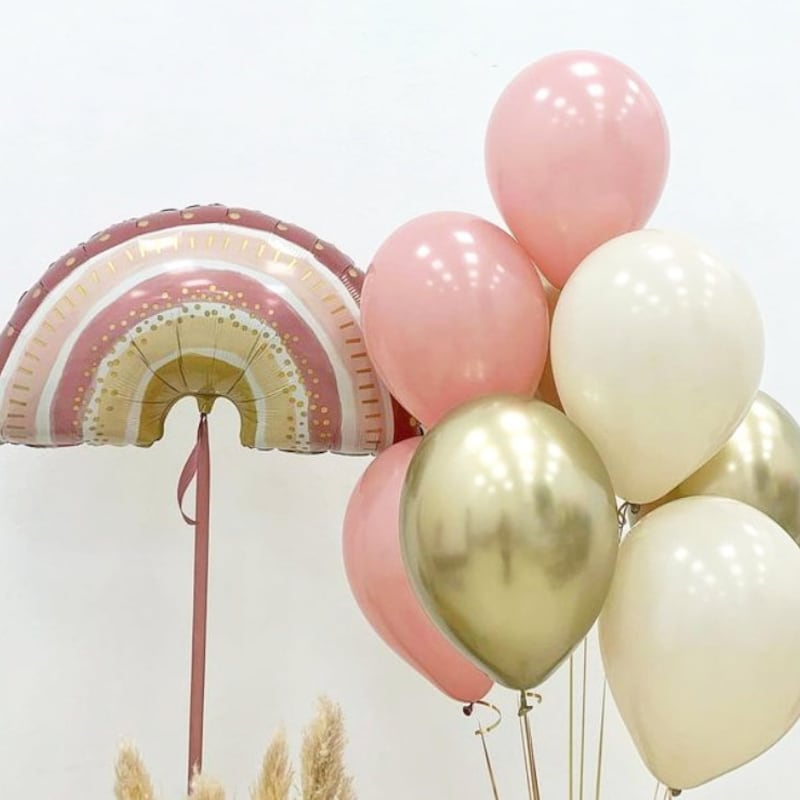 Rainbow Balloons - Etsy