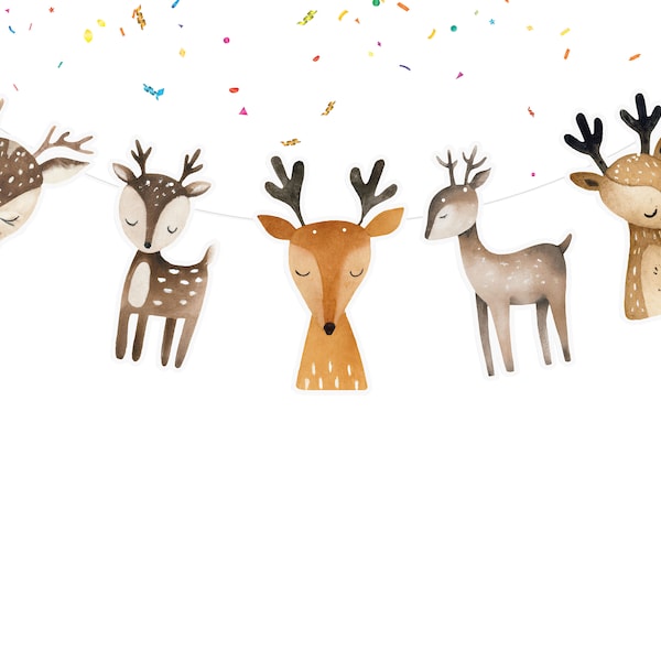 Deer Birthday - Etsy