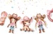Chic Pink Cowgirl Cardstock Banner - Perfect for Baby Showers ...