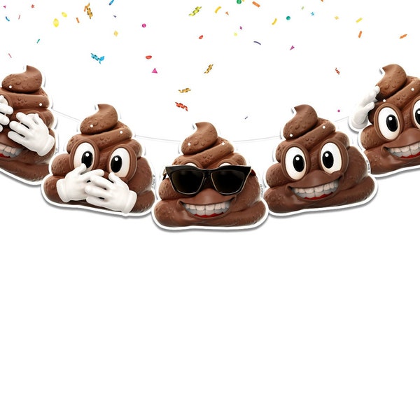 Poop Party - Etsy