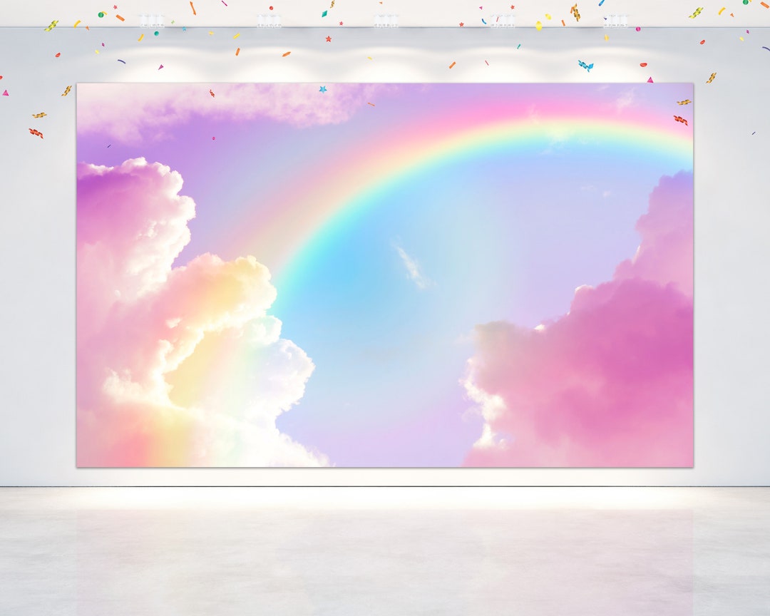 5x3ft Clouds Backdrop for Birthday Party Decoration. Sky Clouds ...