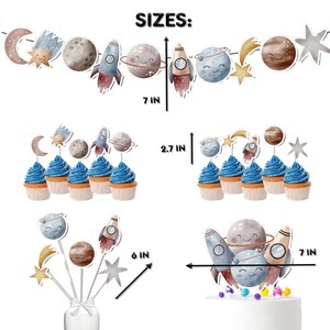 Solar System Party Decor Set - Cosmic Celebration for Birthdays & Baby ...