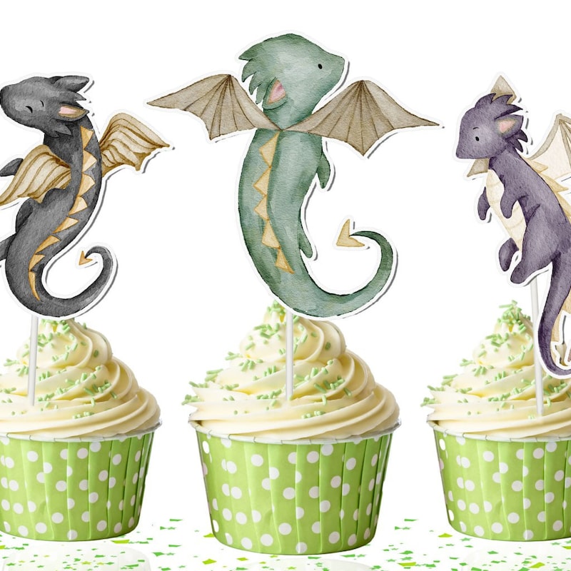 Dragon Cake Topper - Etsy