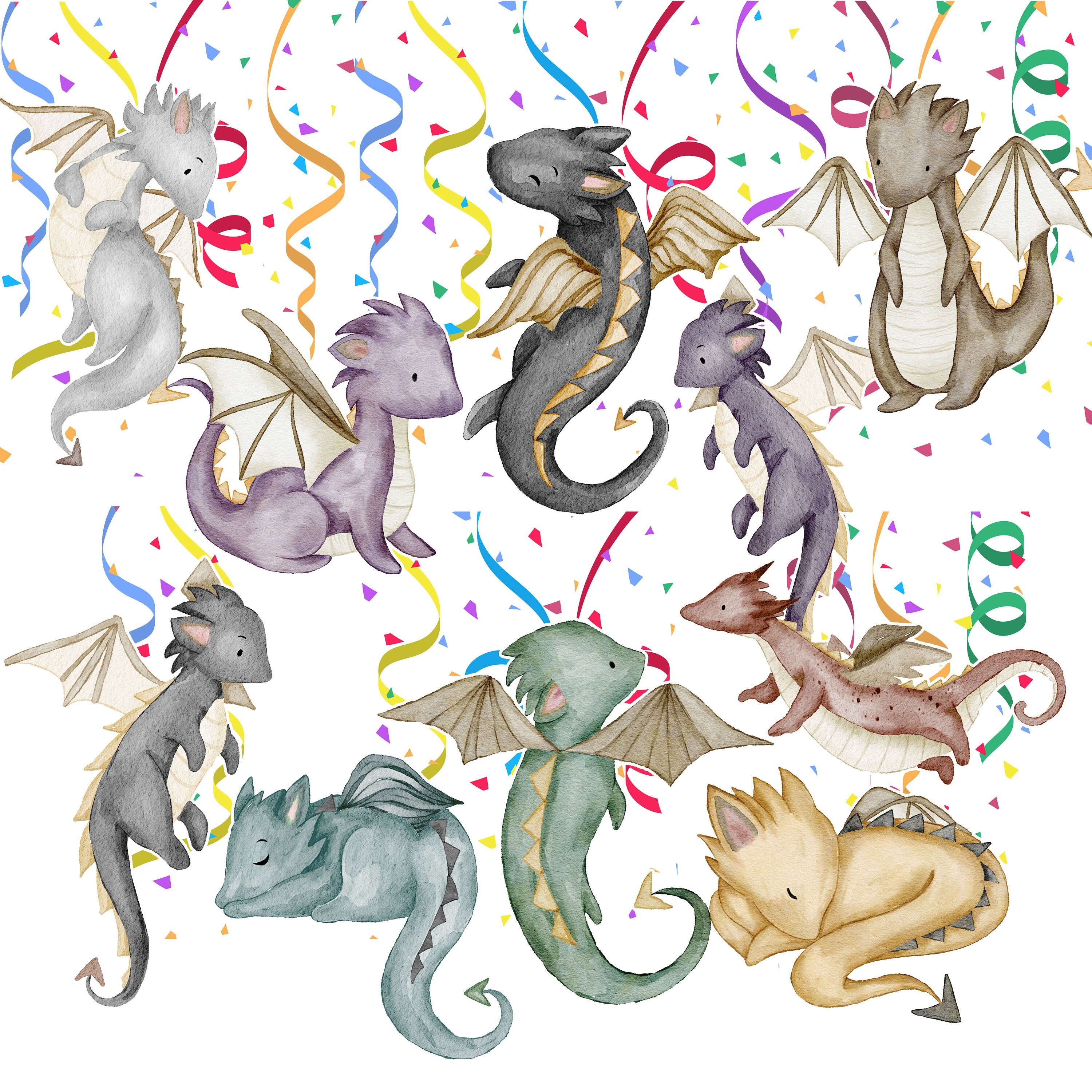 Dragons Streamers - Mythical Dragon Party Decorations for an Epic ...