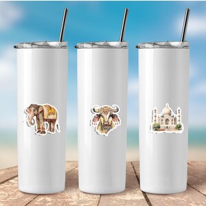 India Culture Stickers Set - 20pcs - Etsy