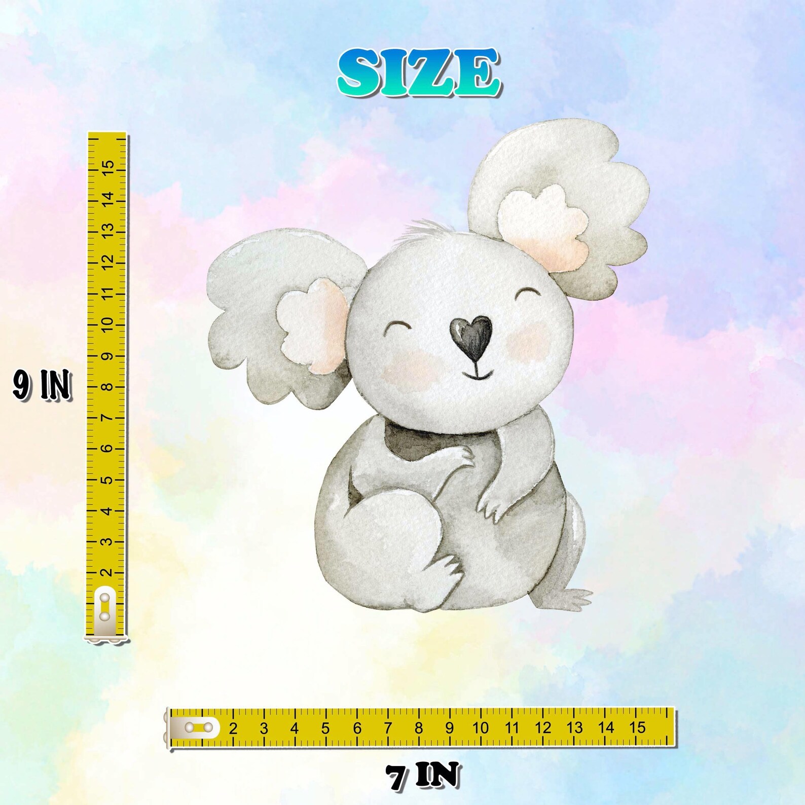 Koala Animals Birthday Banner Cute Koala Eucalyptus Party - Etsy