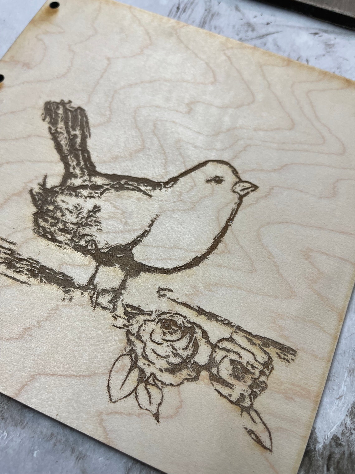 Bird Art BOOK COVERS to Make an Hand Made Book Svg Glowforge Ready for ...