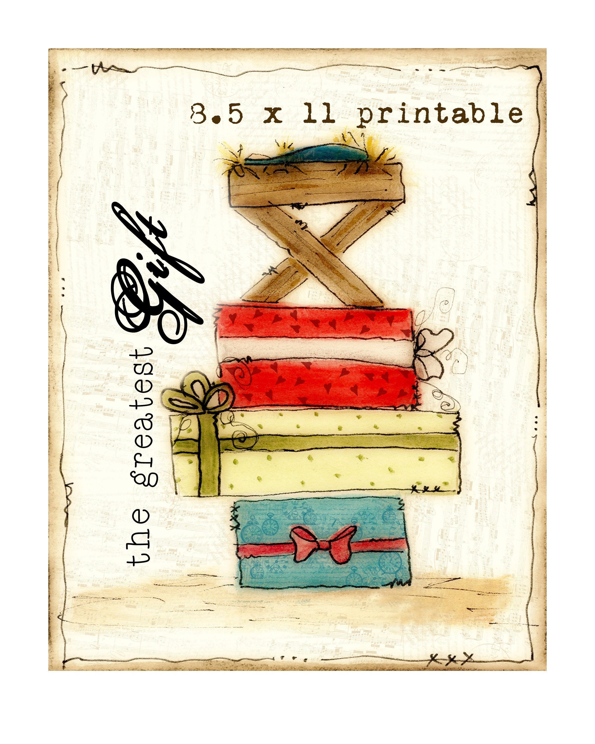 Baby Jesus Printable Download - Etsy