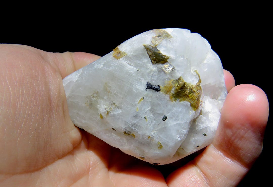 240g Cryolite & Siderite semi-polished Ivigtut Mine TL, Greenland - Etsy