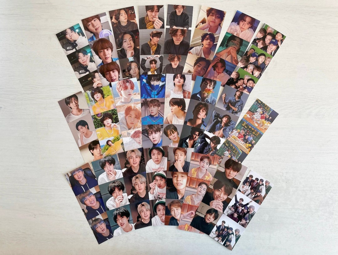 BTS Photo Film Strips *unofficial* | Vlive Weverse and Photoshoot - Etsy