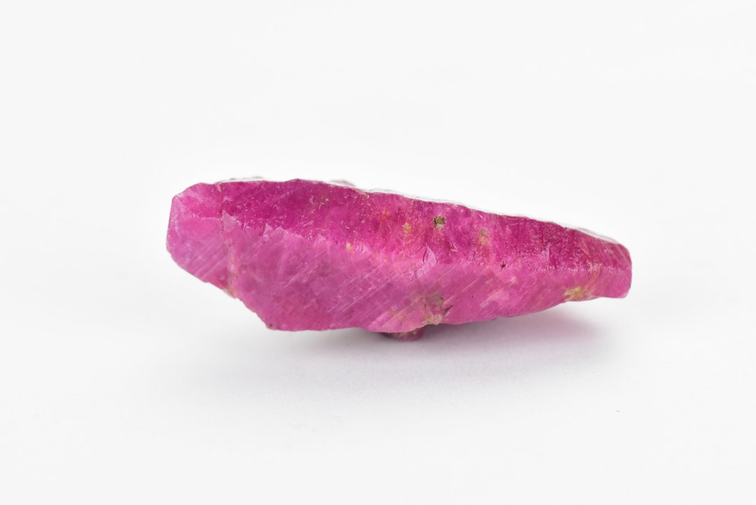 Large Rough Ruby Pinkish Red 39.3ct Specimen Crystal , Raw Ruby ...