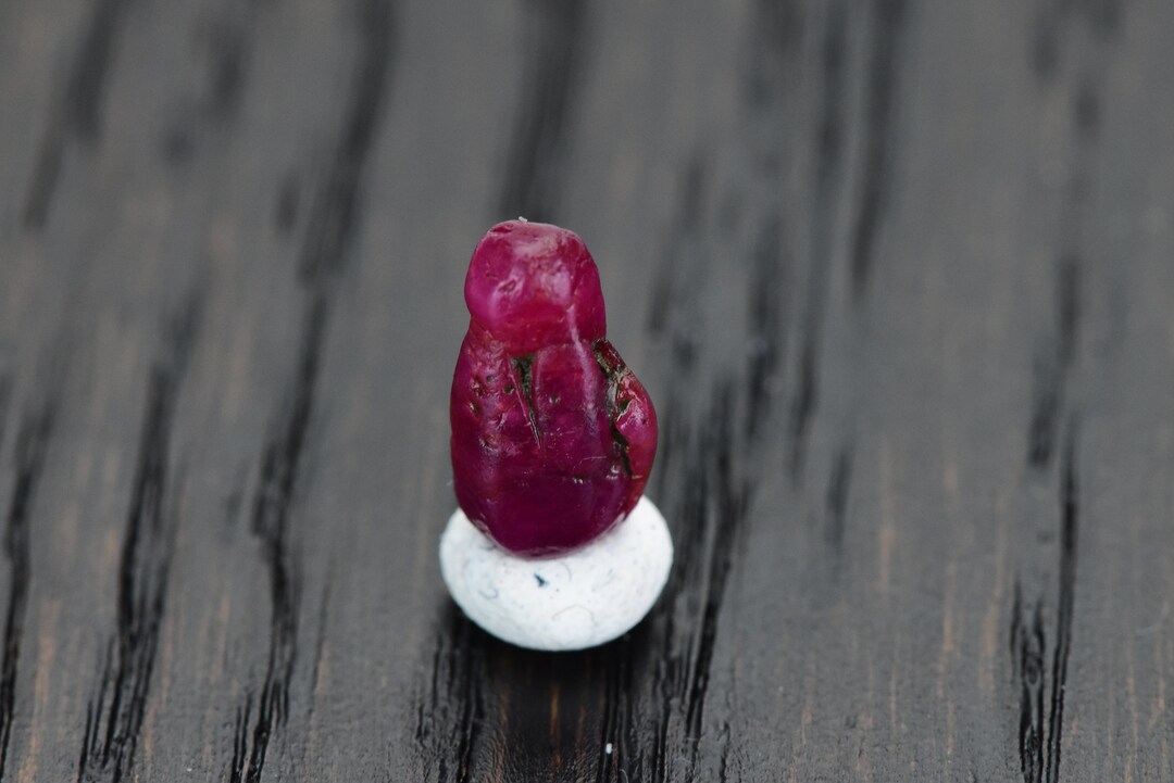Nice Rare 4.1ct Cute Red Ruby Specimen Crystal I Raw Ruby Corundum ...
