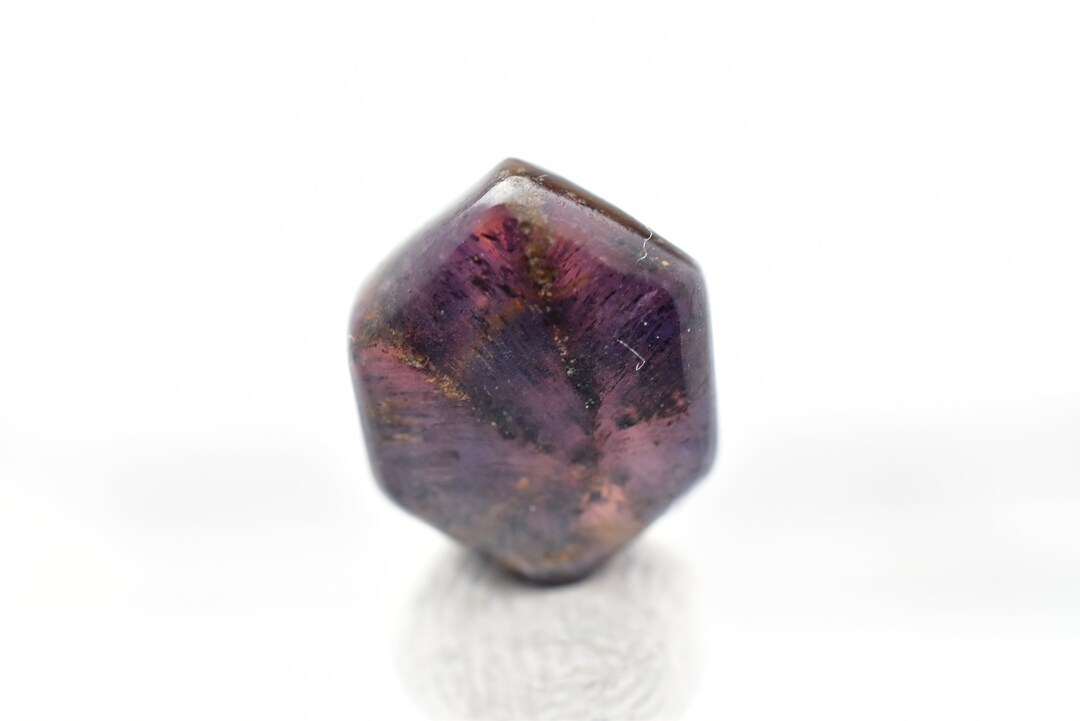 Cute 4.45ct Purple Trapiche Sapphire Corundum Specimen Crystal - Etsy