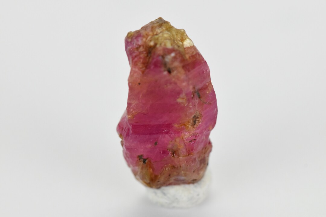 14.7ct Light Pink Ruby Specimen Crystal I Raw Ruby Corundum Specimen ...
