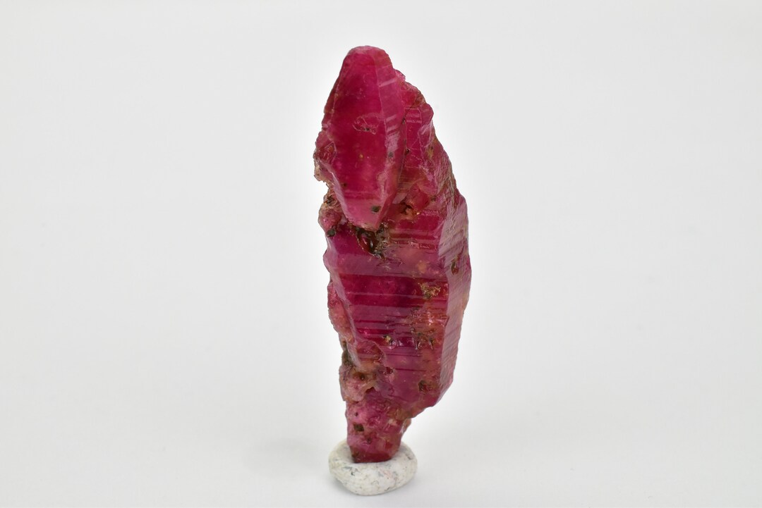 Rare 29.6ct Natural Raw Ruby Red Corundum Specimen Gemstone, Rough Ruby ...