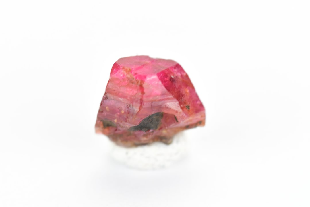Vietnam Rare 4.1ct Terminated Light Red Ruby Specimen Crystal I Raw ...