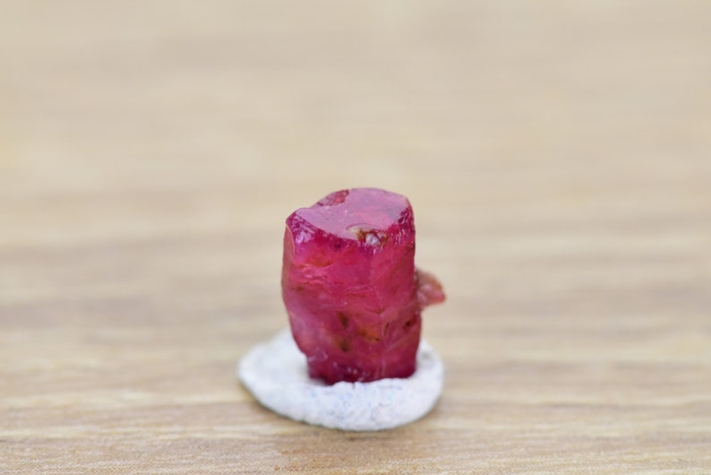Natural Raw Ruby Pink Red Corundum Specimen Gemstone, Rough Ruby ...