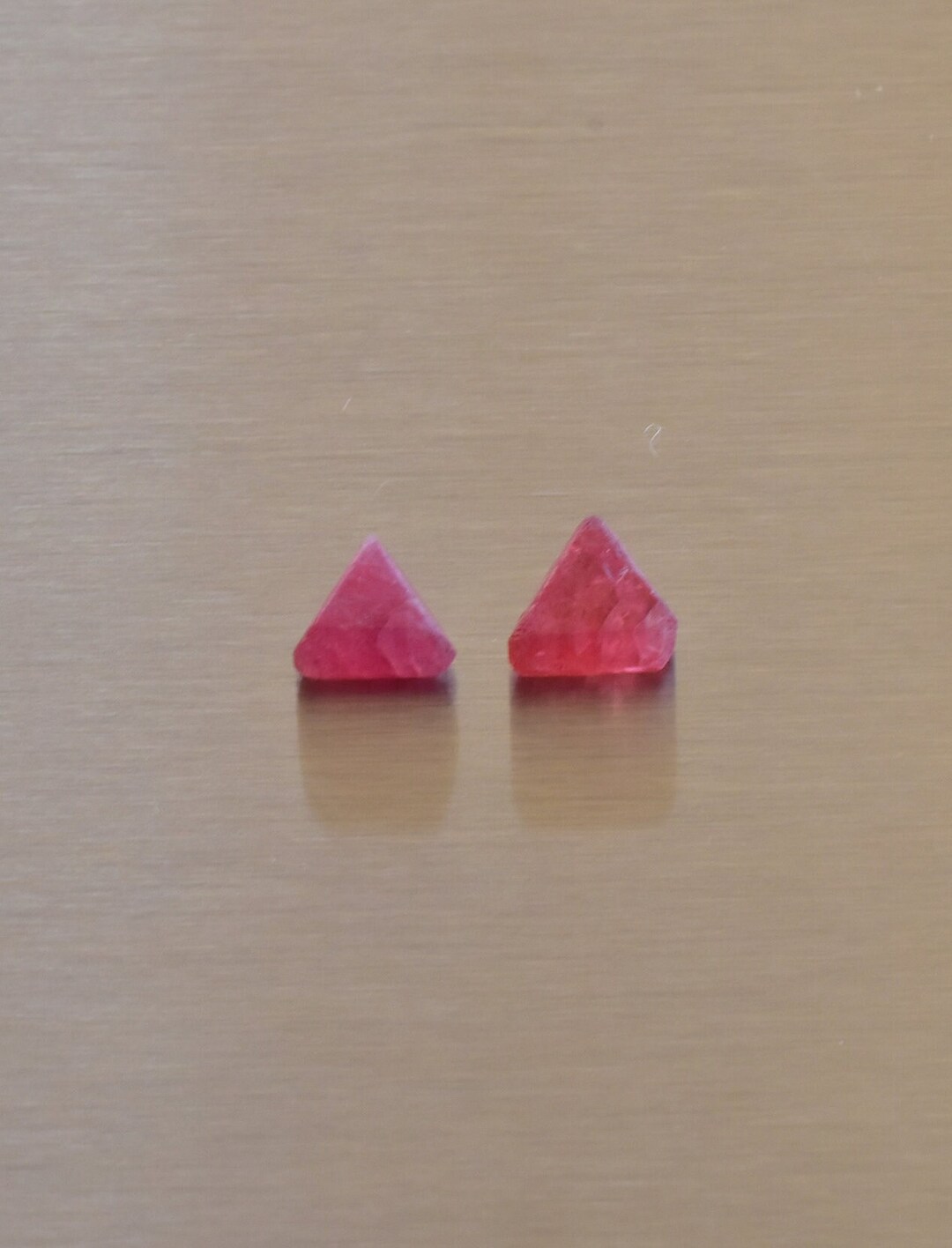 Pair Vietnam Very Rare Small Macle Twin Spinel , Spinel Rough - Etsy