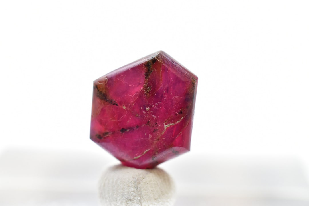 Very Nice Trapiche Ruby 5ct Crystal Corundum Specimen Gemstone, Healing ...