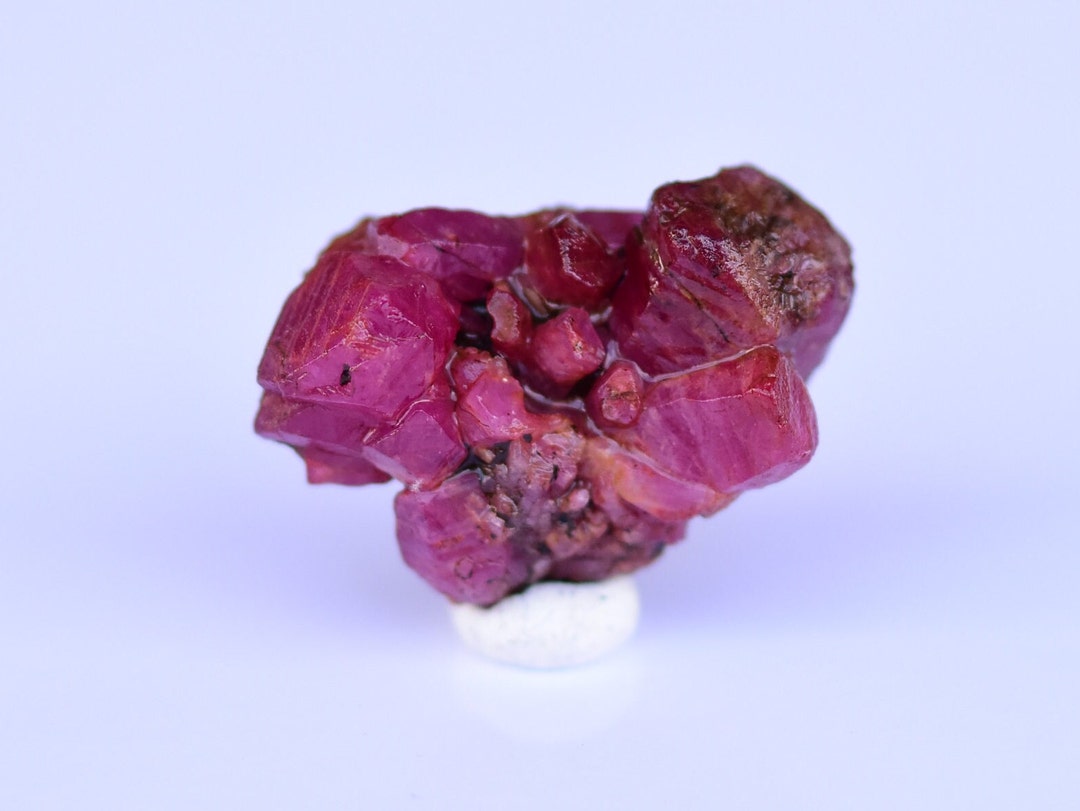 Beautiful Rare 62.8ct Ruby Crystals Cluster Corundum , Raw Ruby ...