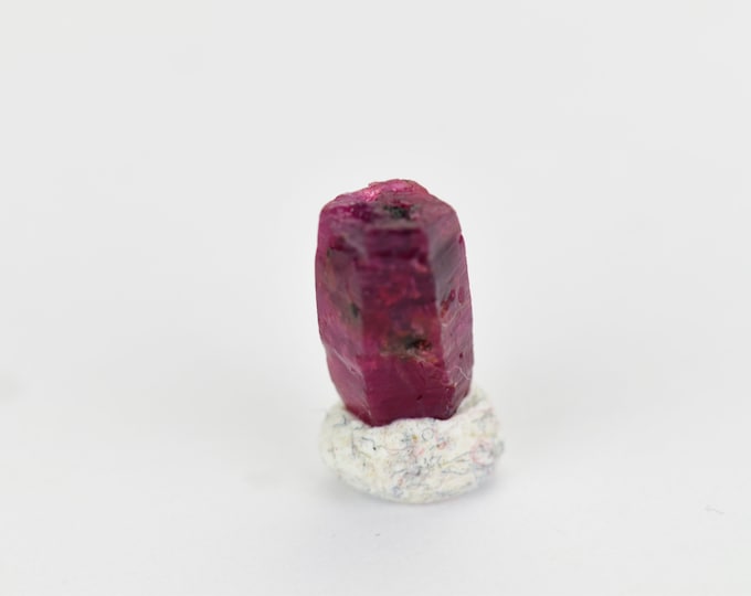 Rare Nice 67.7ct Ruby Pinkish Red Specimen Crystal I Raw Ruby Corundum ...